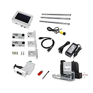 Online Inkjet Printer 5inch Touch Screen Automatic Code Printing Machine Print Logo QR Code Barcode for Assembly Line (12.7mm)