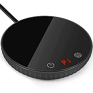 Coffee Mug Warmer, Mug Warmer for Desk 2 Temp Settings Auto ON/Off Coffee Cup Warmer with 1-12H Timer, Smart Coffee Warmer Candle Warmer for Warming & Heating Coffee, Beverage, Milk, Tea, Warm Gift