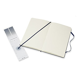 Moleskine Art Sketchbook, Hard Cover, Large (5" x 8.25") Plain/Blank, Sapphire Blue, 104 Pages