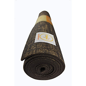 Maji Sports Jute Yoga Mat, Brown, 24 x 68 x 4.5mm