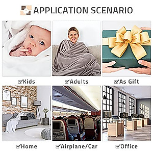 Anantacaritra Pink Strawberry Blanket Flannel Throw Soft Blanket Lightweight Plush for Couch Bed Sofa Car All Seasons Multi-Size 120"x90" Extra Large for Family