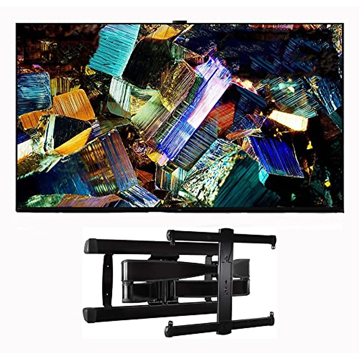 Sony XR85Z9K 85" 8K BRAVIA XR HDR Mini LED Smart TV with a Sanus Systems VLF728-B2 Full Motion Wall Mount (2022)