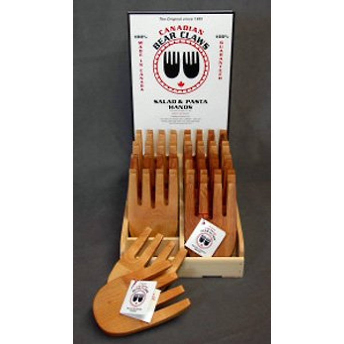 Bear Claws Salad & Pasta Server - Made in Canada (Set of 2)