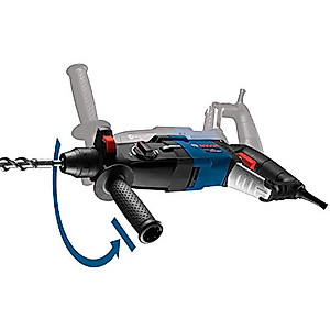 BOSCH GBH2-28L 1-1/8" SDS-plus Variable-speed Bulldog Xtreme Max Rotary Hammer, Black Blue