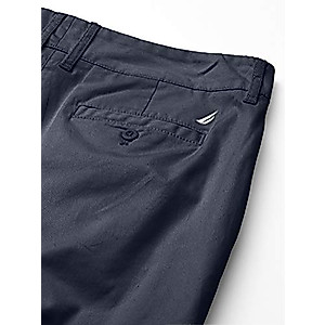 Nautica Women's Comfort Tailored Stretch Cotton Solid and Novelty Short, Navy, 10