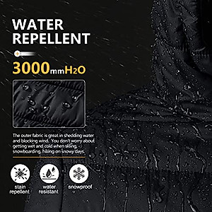 Outdoor Ventures Women's Packable Lightweight Full-Zip Puffer Jacket with Hood Quilted Winter Coat