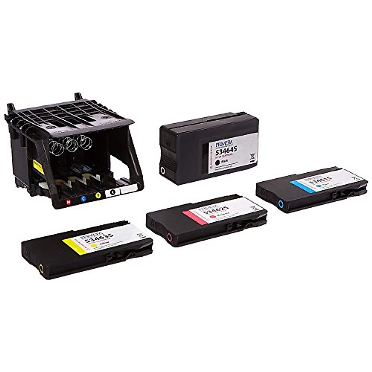 Primera Technology LX2000 Replacement Print Head with CMYK Setup Cartridges (53467),Printhead With Set up Cartridges