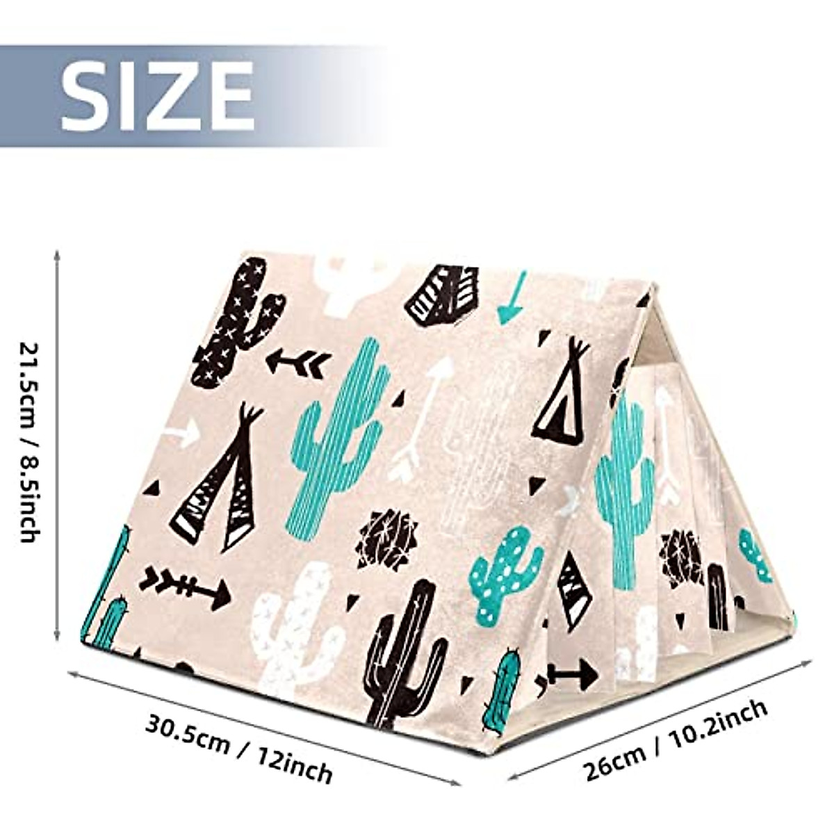 Y-DSIWX Guinea Pig House Bed, Rabbit Large Hideout, Small Animals Nest Hamster Cage Habitats Cute Cactus Planet