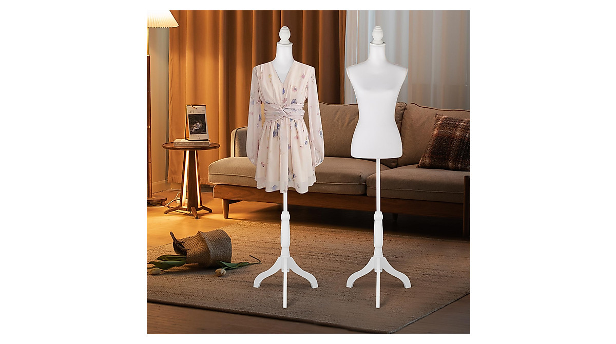 DRDINGRUI Adjustable Dress Form for Sewing & Display
