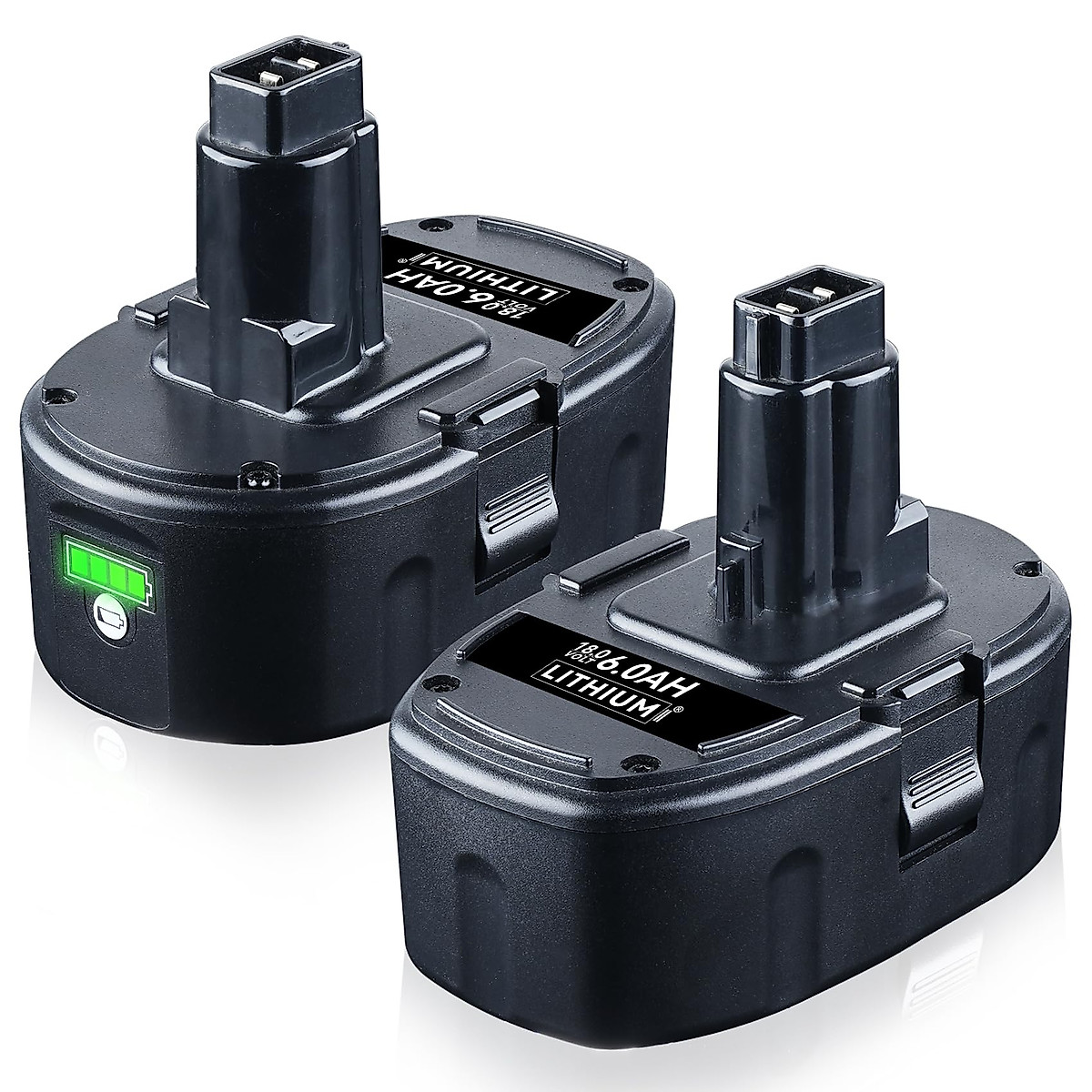 VANON DC9096 Battery Replacement for Dewalt 18V Battery XRP DC9098 DC9099 DE9096 DE9095 DW9096 DW9098 DW9095 DC9182