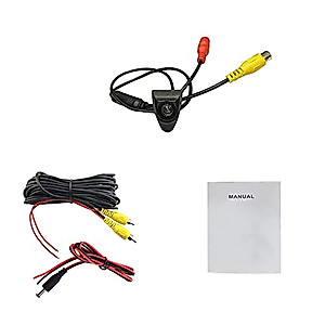 TOTMOX Car Auto Front View Camera Forward Cam Full HD 170° Wide Angle Backup Camera, Compatible with Toyota Pickup Tundra 2014-2017