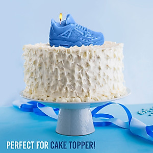 Pantera Peace Sneaker Candle for Sneakerhead Room Decor - Shoe Candle Gifts for Sneaker Heads - Birthday Cake Topper - Sneakerhead Gifts - Sneaker Head Room Decorations and Sneaker Head Gift