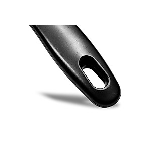 Seki Japan Hand Held Manual Bottle Opener, Heavy Duty Stainless Steel Beer Cap Opener, 3.7" Black Plastic Handle