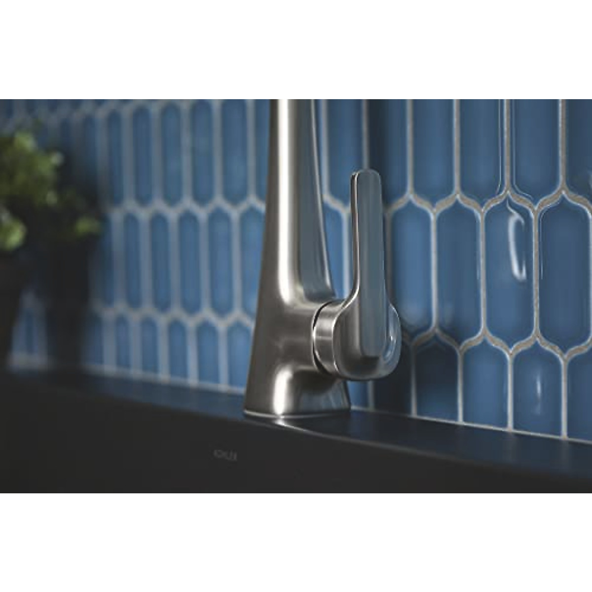 KOHLER R22867-SD-VS Maxton Pull-Down Kitchen Faucet with Soap Dispenser/Lotion Dispenser, Kitchen Sink Faucet with Pull Down Sprayer, Vibrant Stainless