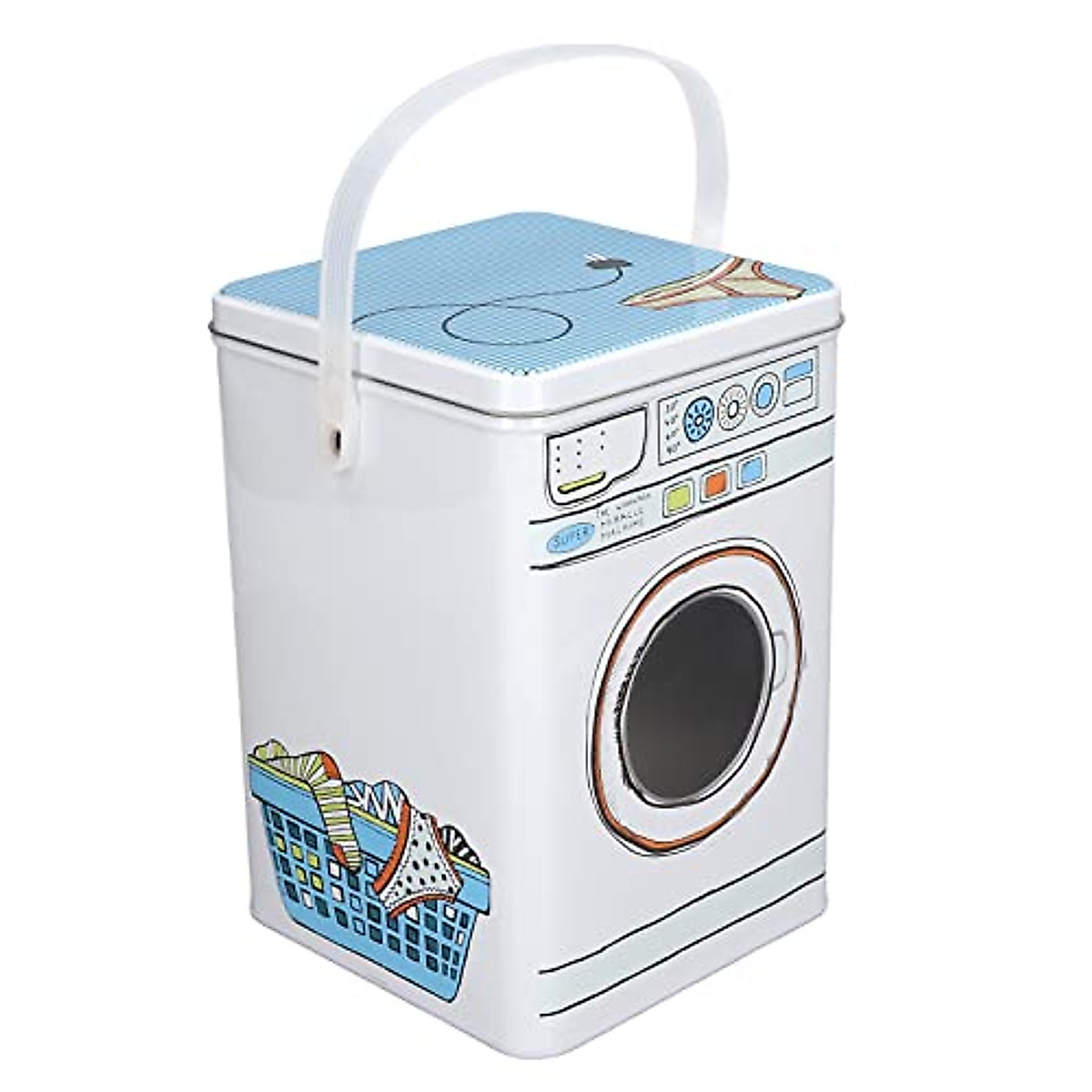 Oumefar Washing Powder Container, Laundry Detergent Container Large Capacity Multifunctional with Lid for Storage Kitchen