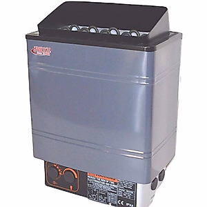 TURKU TU90WD-OD - Residential 9KW Wet & Dry 240V Sauna Stove External CON5 Digital Controller