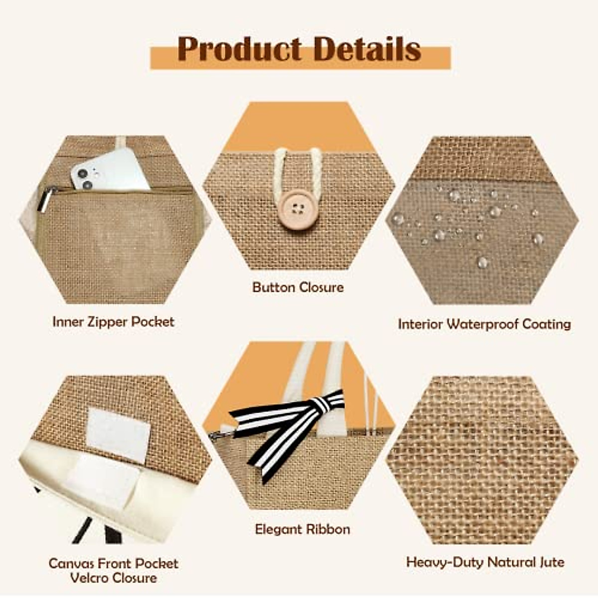 TOPEAST Christmas Gifts for Women - Monogrammed Tote Bags for Women with Zipper, Personalized Wedding Gifts Bridal Shower Gift Bridesmaid Gifts, Thank You Gifts for Mom Teacher Wife Letter M