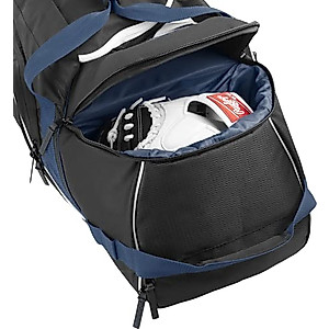 Rawlings | R1502 Wheeled Catcher's Bag | Baseball/Softball | Navy