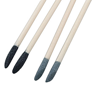 YHXiXi 30PCS Double End Matchsticks Sanding Twigs Fine Detailing Polishing Sticks Sanding Sticks for Plastic Models Wood Hobby