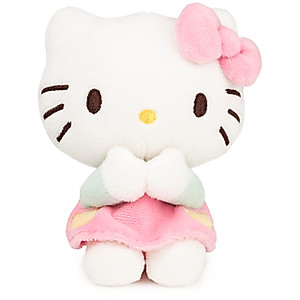 GUND Hello Kitty x Pusheen Best Friend Collector with Cake Set of 3 Plush, 4.5”