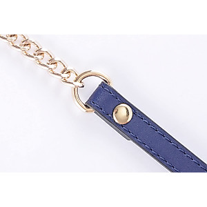 VanEnjoy Genuine Leather Chain Strap Replacement Purse Crossbody Bag Handbag Adjustable (Pink)