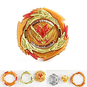 Spinning Top Toys - Bey Burst Starter Gold B-190 Dynamite Belial. Nx. Vn -3 Booster Battling Toys Gaming Tops Gyro Brust Toy (B-190)