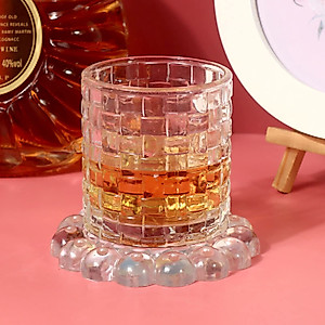 Coaster Molds for Epoxy Resin Casting,2pcs Geode Coaster Silicone Molds,Bubble Tray Resin Mold for Epoxy Resin-Irregular Epoxy Mold for DIY Resin Agate Slice,Candle Holder,Soap Dish,Home Decoration