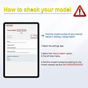 SPARIN 2 Pack Screen Protector for Galaxy Tab A8 10.5 inch 2022, Tempered Glass with Alignment Tool for Samsung SM-X200/X205/X207