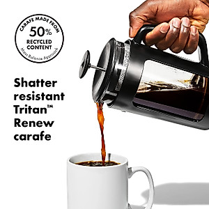 OXO Brew Venture French Press - 8 Cup,Black