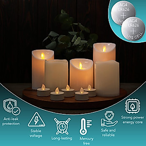 20 x LOOPACELL AG4 LR626 377 1.5V Alkaline Watch Batteries