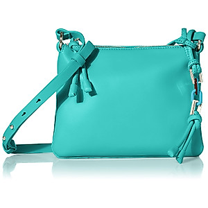 Vince Camuto womens Brant Crossbody, Aqua Green, Small US