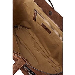 Frye Brooke Suede Tote Cognac One Size