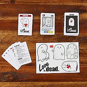 Hasbro Gaming Love is Dead Game, Party Card Game for Adults and Teens, Hilarious Light Strategy Dating Game for 2-5 Players Ages 13 and Up