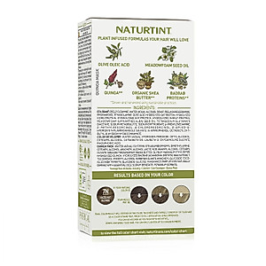 Naturtint 7N Hazelnut Blonde Permanent Hair Color (Pack of 6), Ammonia Free, Vegan, Cruelty Free, up to 100% Gray Coverage, Long Lasting Results (Packaging may vary)