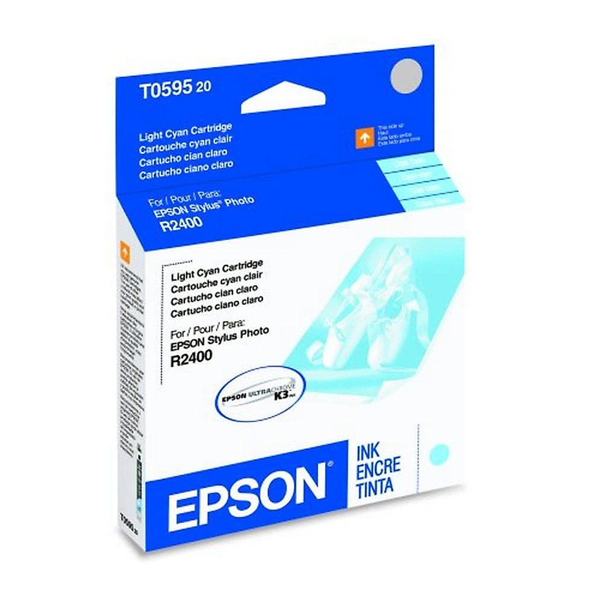 Epson UltraChrome K3 Inkjet Cartridge-Light Cyan T059520