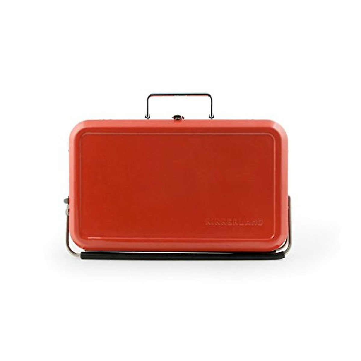 Kikkerland BQ01-RD Portable BBQ Suitcase, Red
