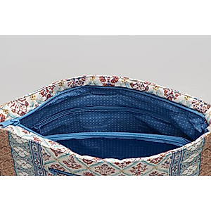 Maison d' Hermine Hand Bag Cotton Adjustable Shoulder Strap Easter Cross Body Tote purse with Zippered & Slip Pockets for Women Office Travel School College Shopping, Romane