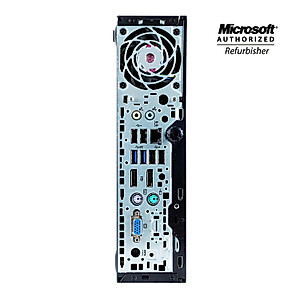 HP EliteDesk 800 G1 USFF Ultra-Slim Business Desktop Computer PC, Intel i5-4570s up to 3.6 GHz, 16GB DDR3 RAM, New 512GB SSD, Keyboard, Mouse, Wireless WiFi, Windows 10 Home 64 Bit (Renewed)