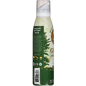 4th & Heart Original Ghee Oil Non-Stick Cooking Spray, Made with Grass-Fed, Pasture-Raised Ghee, Keto, Lactose-Free, Certified Paleo Baking Spray (5oz)