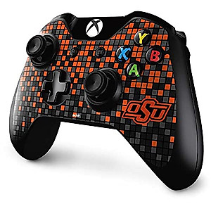 Skinit Decal Gaming Skin Compatible with Xbox One Controller - Officially Licensed College OSU Oklahoma State Digi Design