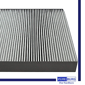 PUREBURG True HEPA Replacement Filter Compatible with Sharp FP-F50UW KC-830U FP-P30U Air Purifiers, Replaces Parts FZ-F50HFU FZ-P30SFU,1-Pack