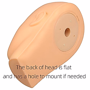 Practice Lash Mannequin Yellow Eyelid Doll Head