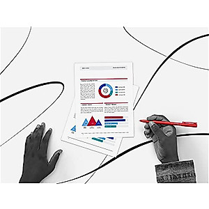 Multiuse Multipurpose Copy Fax Inkjet & Laser Printer Paper, 8 1/2" x 11" Letter Size, 94 Bright White, 20 lb. Density, 500 sheets per ream; 8 reams per case (total of 4,000 sheets)