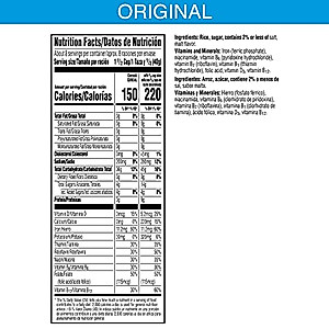 Kellogg's Rice Krispies Cold Breakfast Cereal, 8 Vitamins and Minerals, Rice Krispies Treats, Large Size, Original, 12Oz Box (1 Box)
