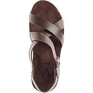 Chaco Women's Wayfarer Sandal, Otter, 10