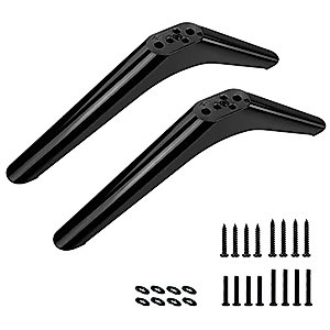 TV Legs for TCL TV Stand Legs, for Roku TV Legs, for TCL 32" 40" 43" 32S359 32S325 40S305 40FD5406 40FB5426 43S325 43S303 43S421 43S405, TV Stand Base for TCL Roku TV Stand Legs, Included Screws