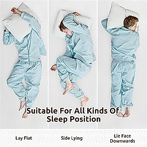 UniPon 2 Inch Gel-Infused Memory Foam Mattress Topper for Queen Size Bed, Ventilated Bed Foam Topper for Back Pain and Pressure Relief, High-Density Cooling Mattress Pad with Removable & Soft Cover