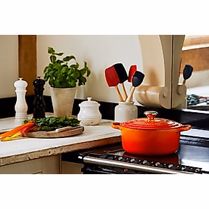 Le Creuset Enameled Cast Iron Signature Round Dutch Oven, 2 qt., Flame