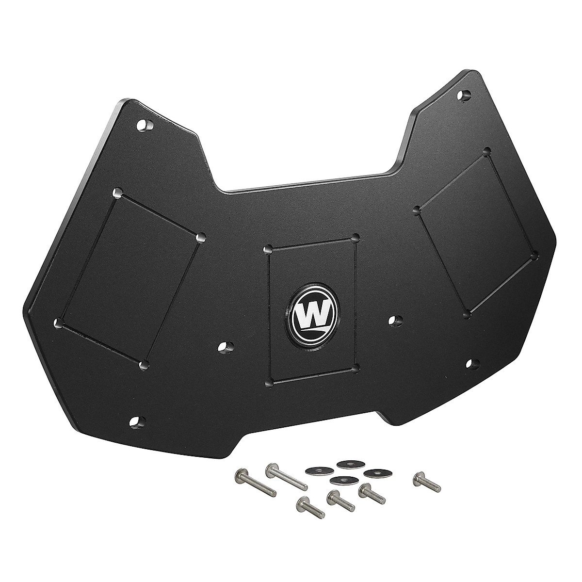 Wilderness Systems Kayak Stern Mounting Plate Gen 2 | Fits ATAK 120 Kayaks | Torqueedo Motor Mount | Kayak Power Pole Mount | Kayak Accessory Mount, One Size, Black (8070229)