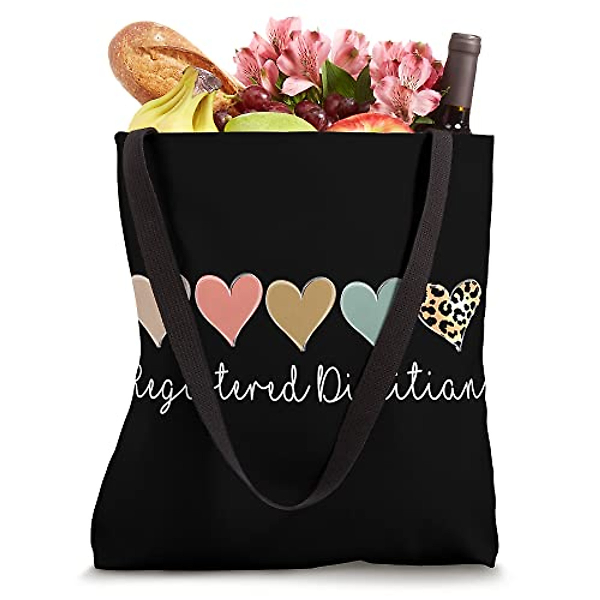 Registered Dietitian, Leopard professional Nutritionists Tote Bag
